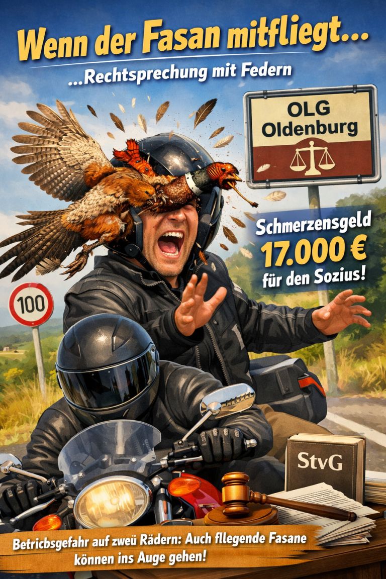 Wenn der Fasan mitfliegt – Rechtsprechung mit Federn 🦚⚖️ - Schauseil ...